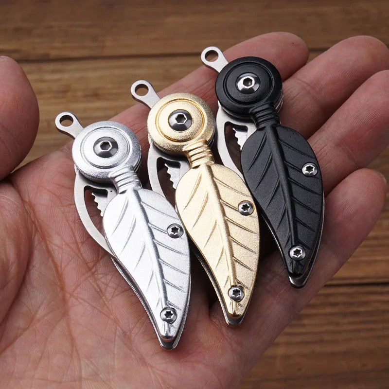 Leaf Keychain – The Zen Defense
